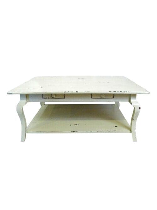 Country Farm Cabriole Leg Coffee Table - Cottage Home | Custom Made ...