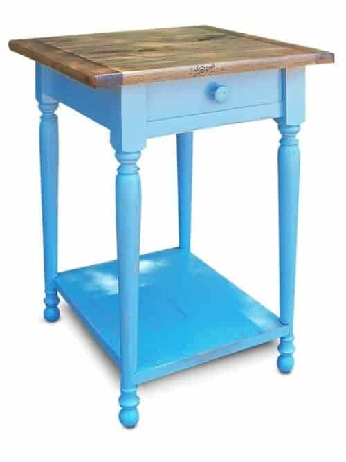 Country Farm Classic End Table - Cottage Home | Custom Made Furniture